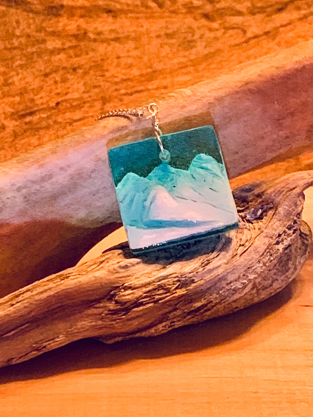 Pendentif glacier mountains - Etsy France
