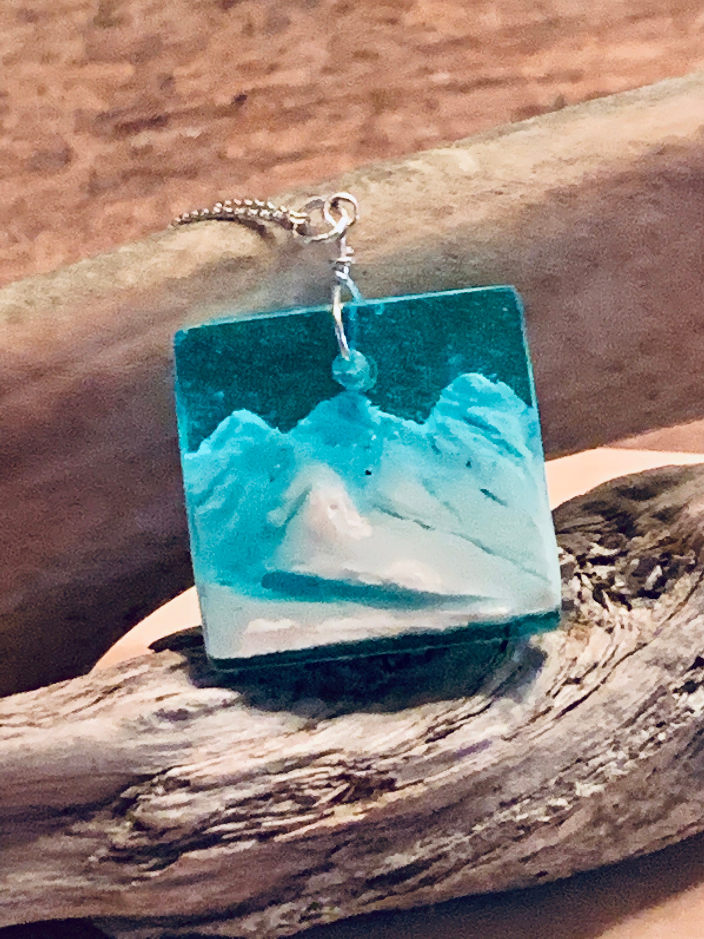 Pendentif glacier mountains - Etsy France