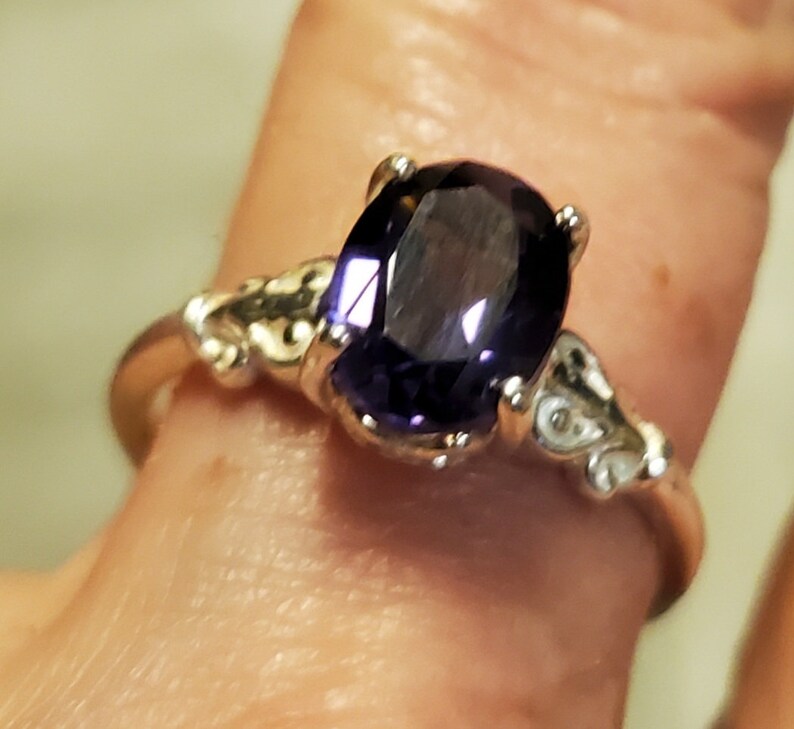 Alexandrite Color Change Ring Watch Whole Video for Colors - Etsy