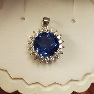 Color-change Halo Necklace, See Video for Color Change! 10mm Round ...