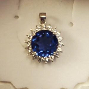 Color-change Halo Necklace, See Video for Color Change! 10mm Round ...