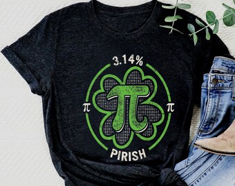 Shamrock Pi Svg - Etsy