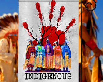 Native Red Hand - Etsy