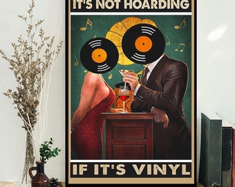 Vintage Vinyl Poster - Etsy