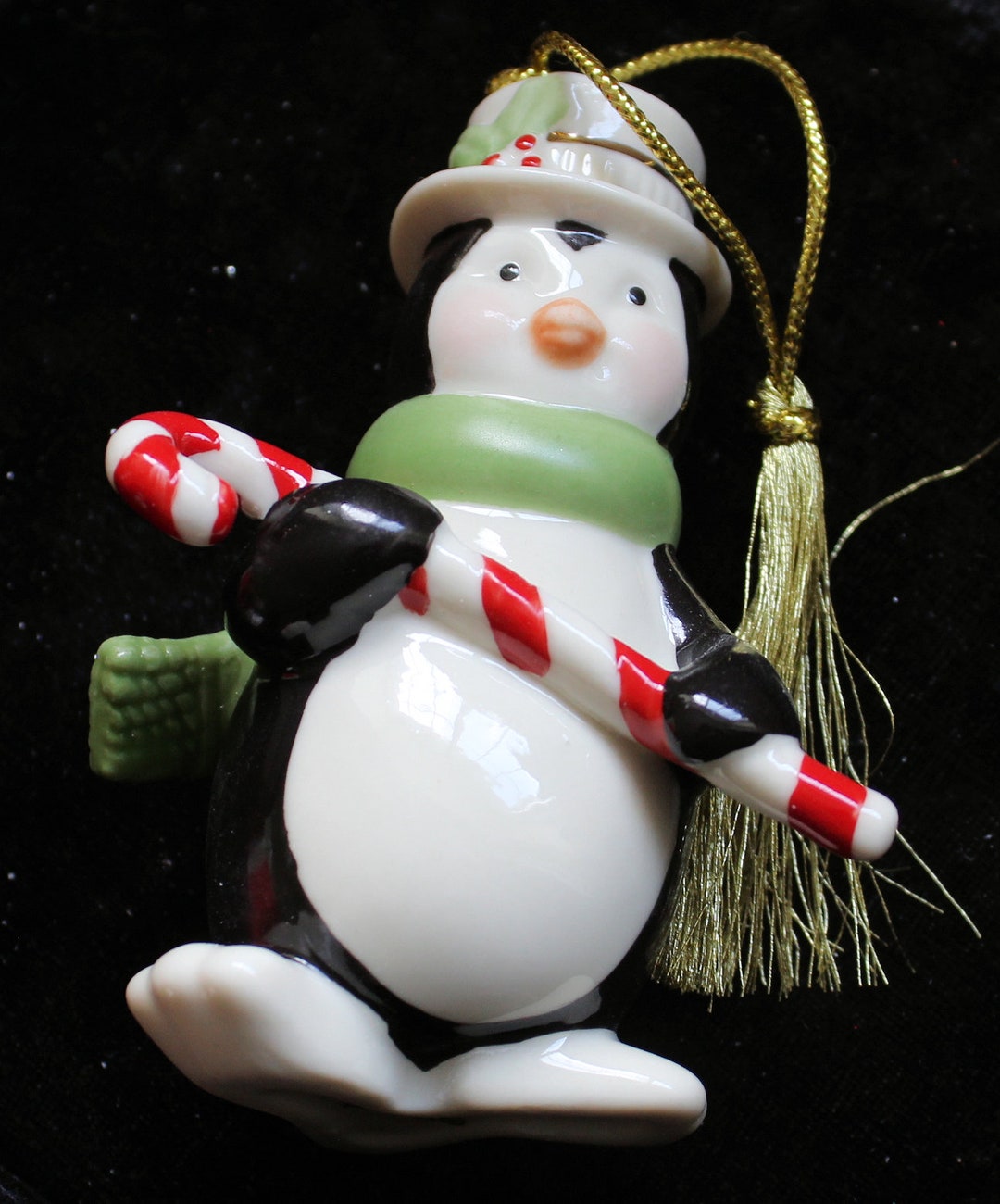 Lenox Very Merry Porcelain Penguin Ornament - Etsy