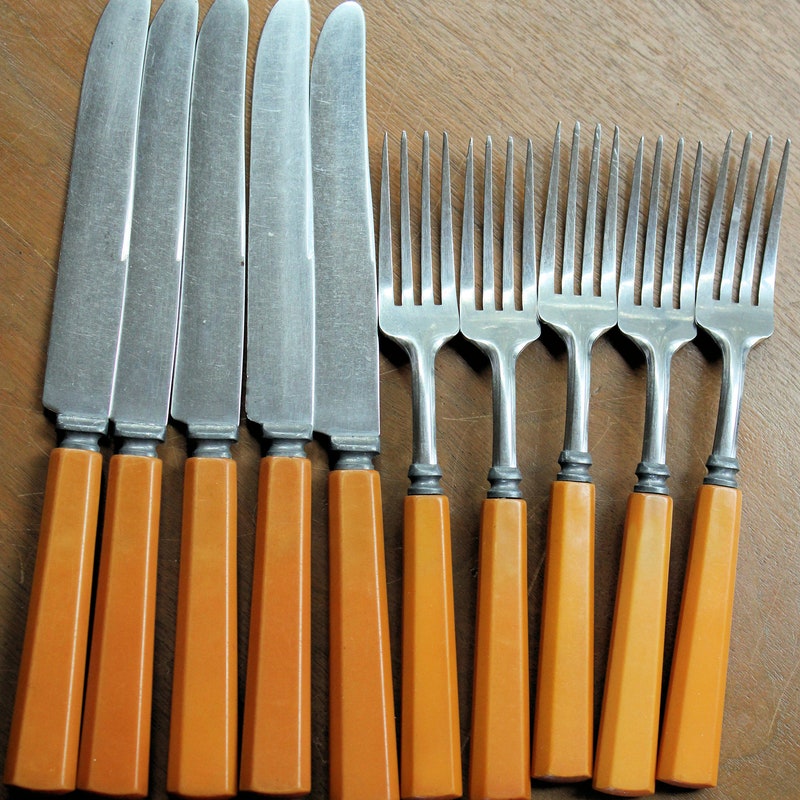 Bakelite Flatware - Etsy