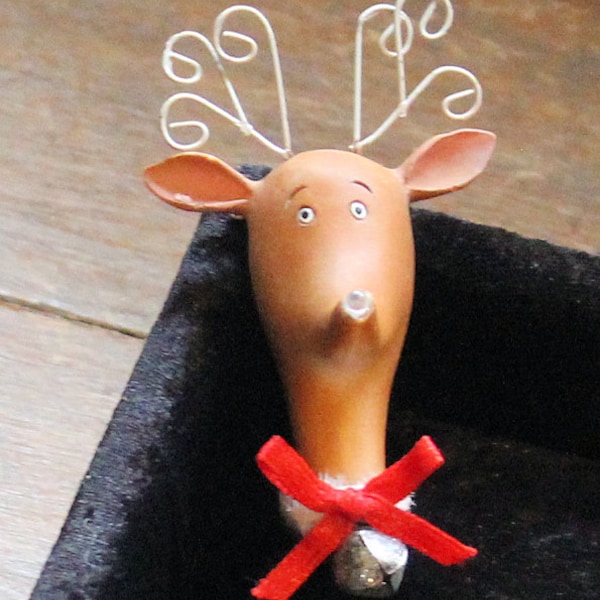 Rudolf Red Nosed Reindeer Pin the Nose - Etsy