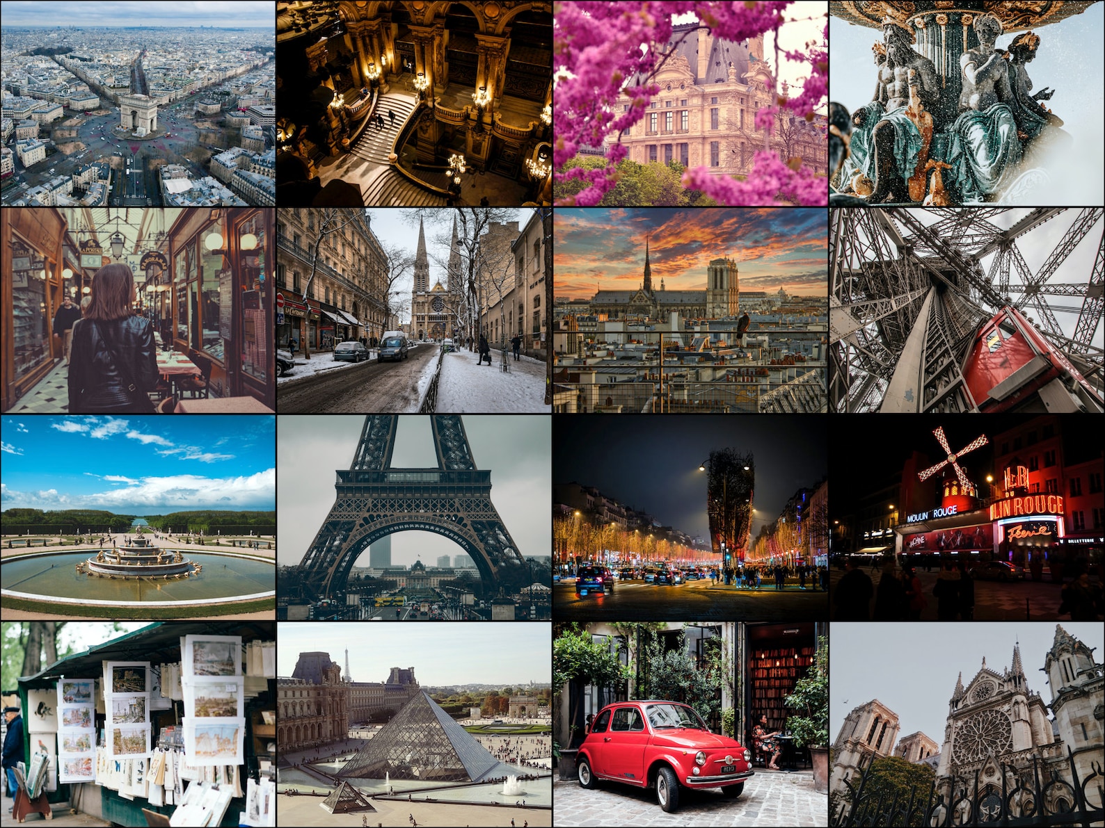 100 Paris&France Wall collage kit Aesthetic room decor Room | Etsy