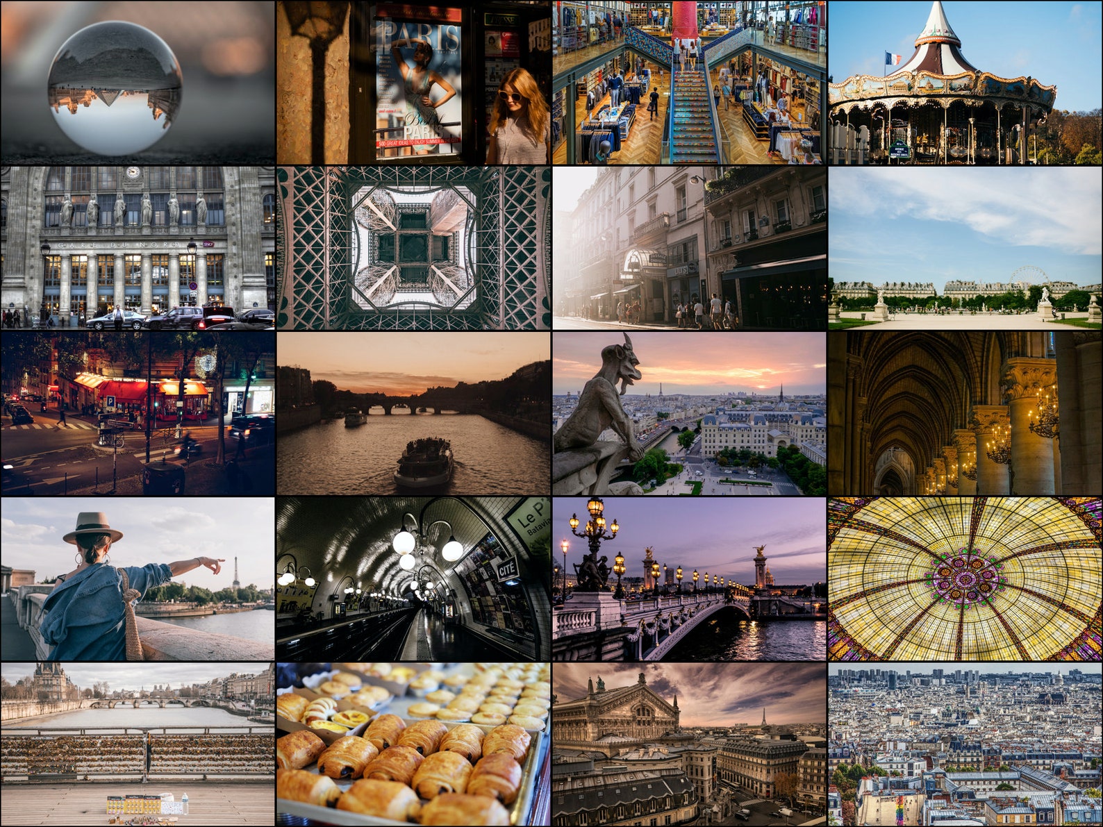 100 Paris&France Wall collage kit Aesthetic room decor Room | Etsy