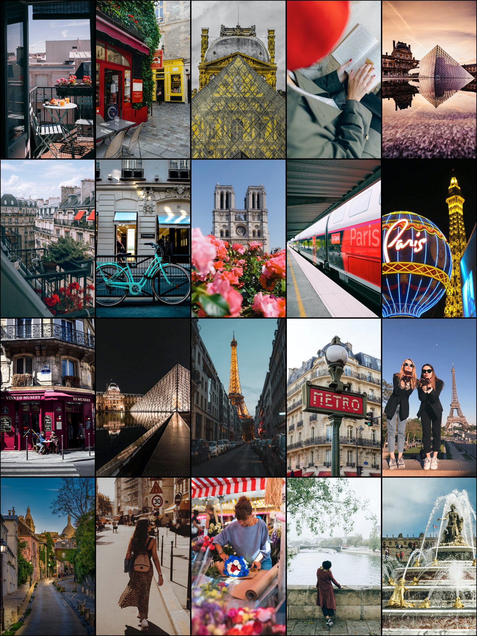 100 Paris&France Wall collage kit Aesthetic room decor Room | Etsy