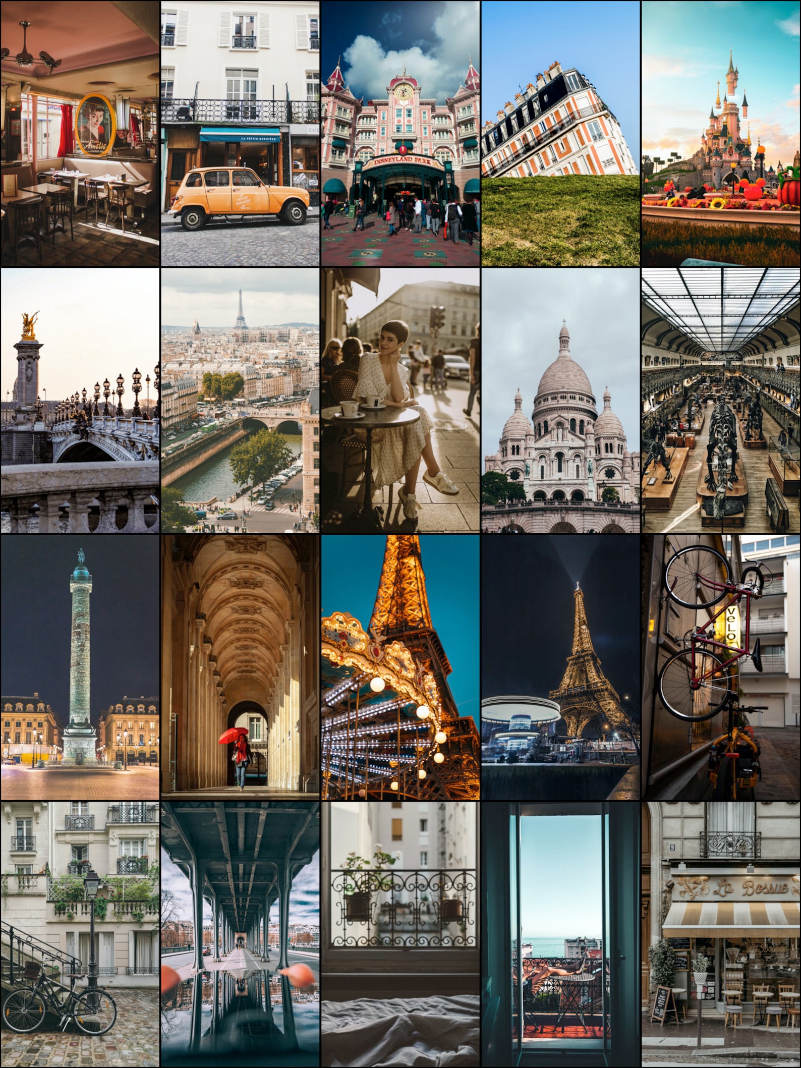 100 Paris&France Wall collage kit Aesthetic room decor Room | Etsy