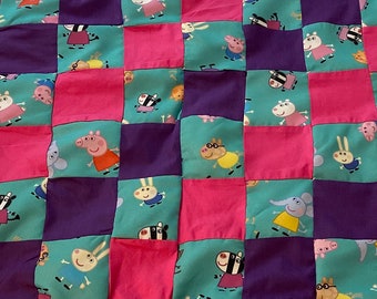 Patchwork Pig - Etsy