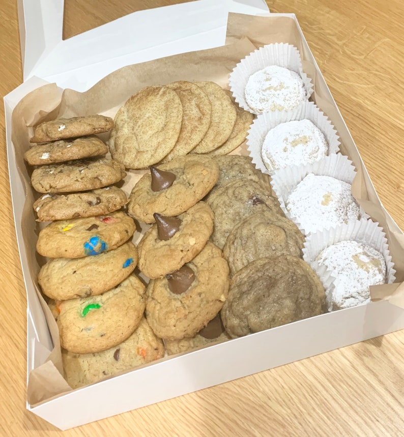 Assorted Two Dozen Cookies Box - Etsy