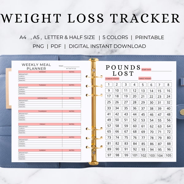Weight Loss Journal - Etsy