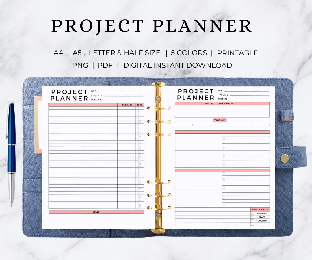 Project Planner | Project Management | Project Tracker | Project ...