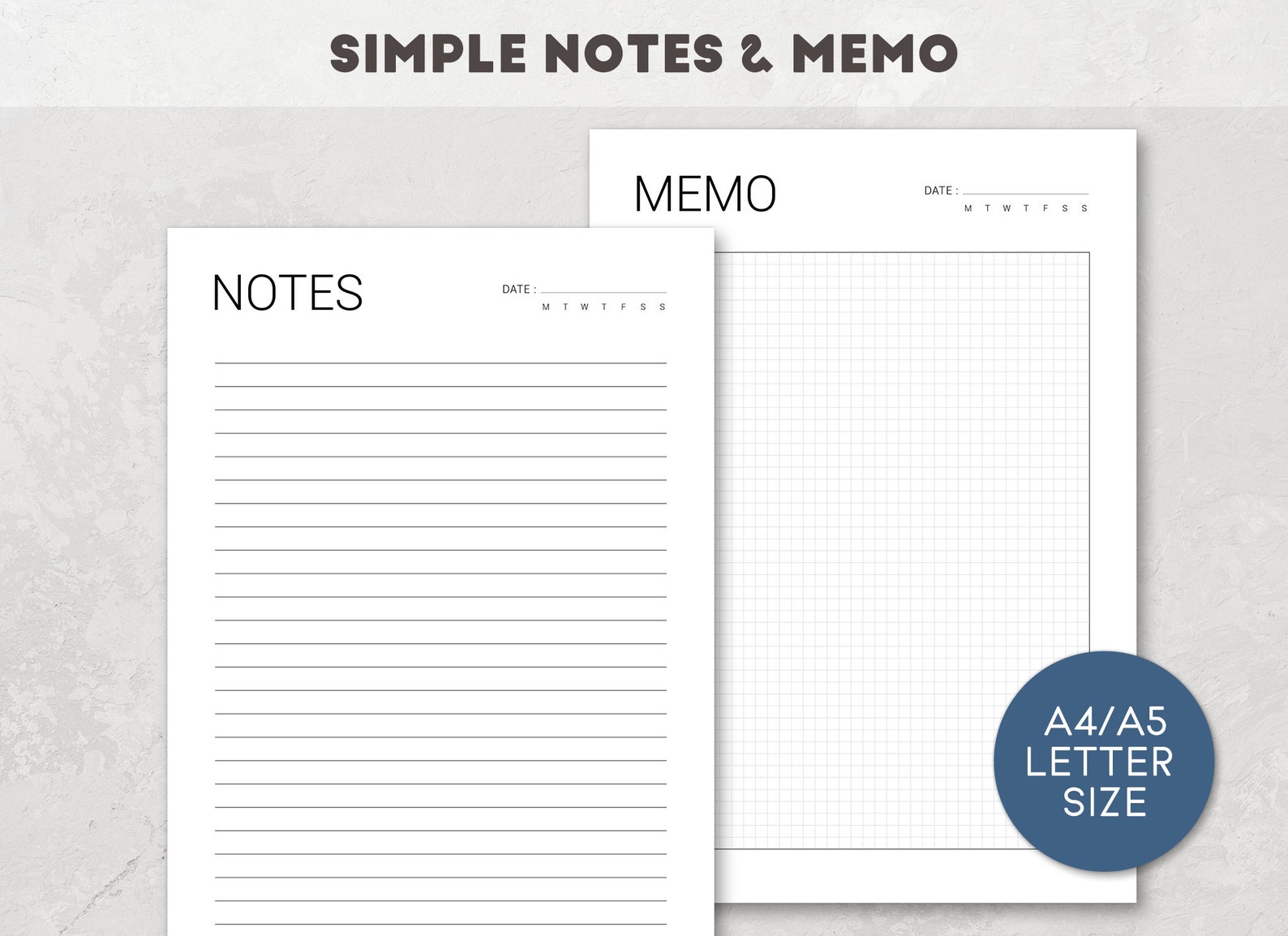 Notes Printable , Printable Notes Page, Notes Printable Template ...