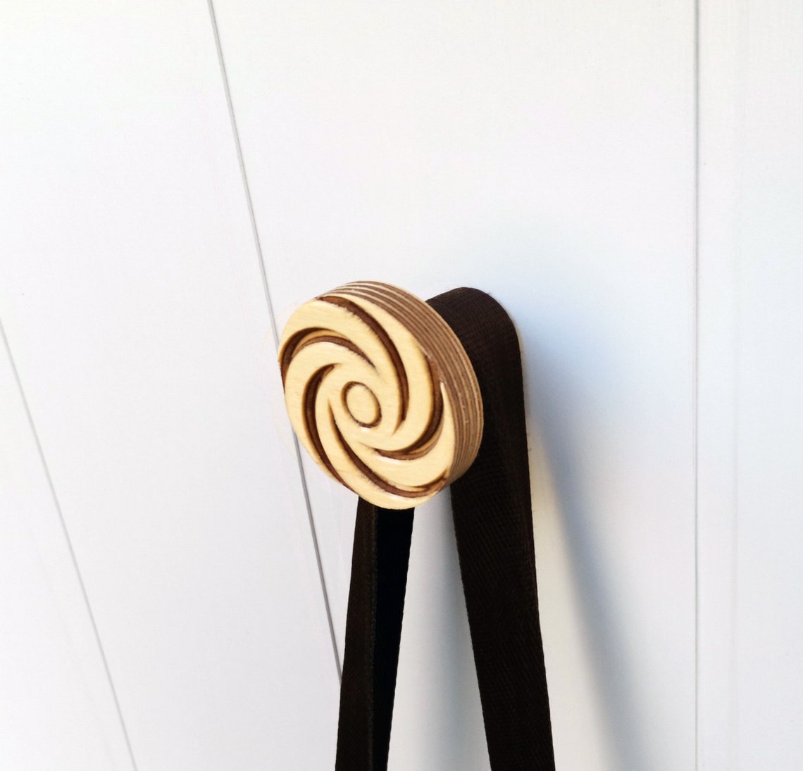 Carved Plywood Hooks, Wood Wall Hook, Modern Coat Rack, Modern Wood ...
