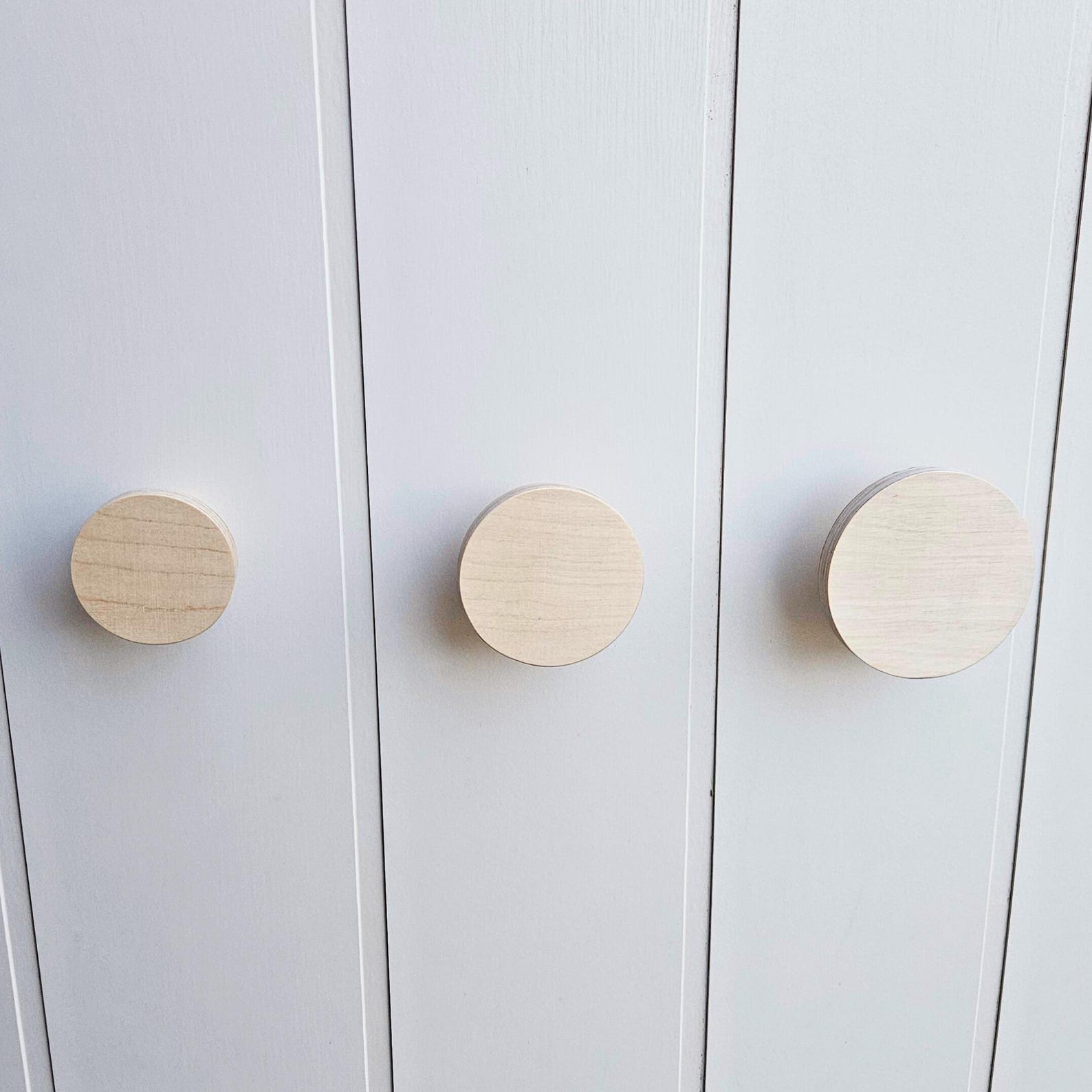 Cintres muraux en bois, porte-manteau moderne, crochet incurvé en ...