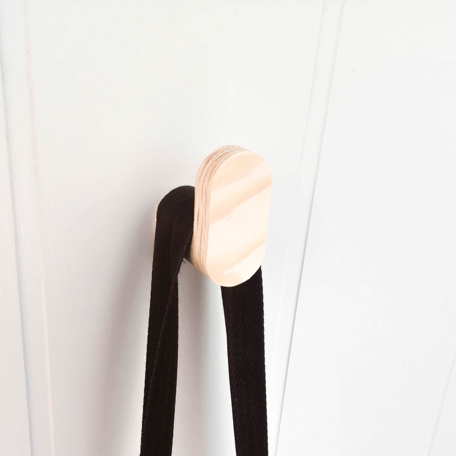 Wood wall hook pine plywood hanger modern coat rack bag | Etsy