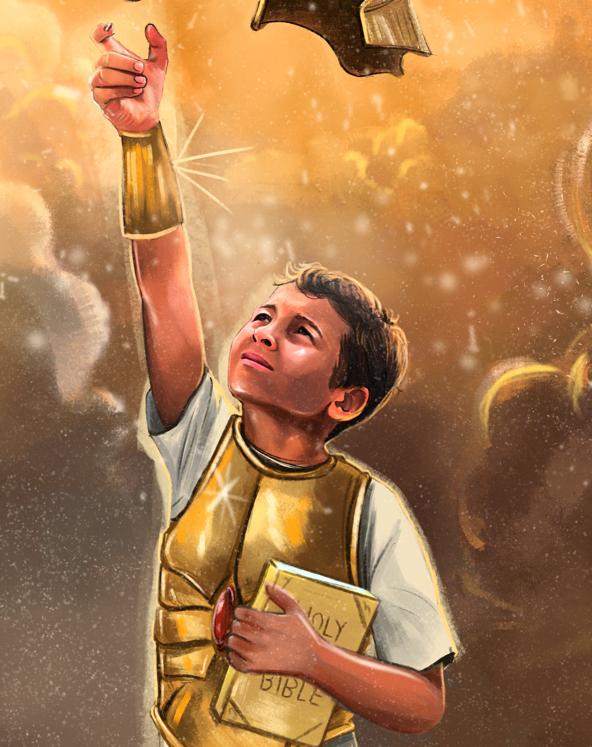 Armor of God Christian Artwork Gift Jesus Painting Download Christian ...