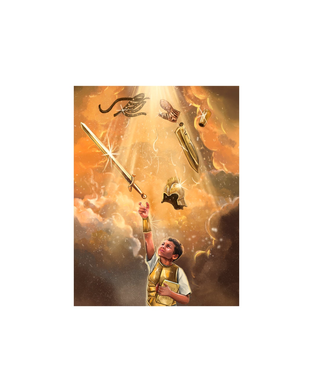 Armor of God Christian Artwork Gift Jesus Painting Download Christian ...