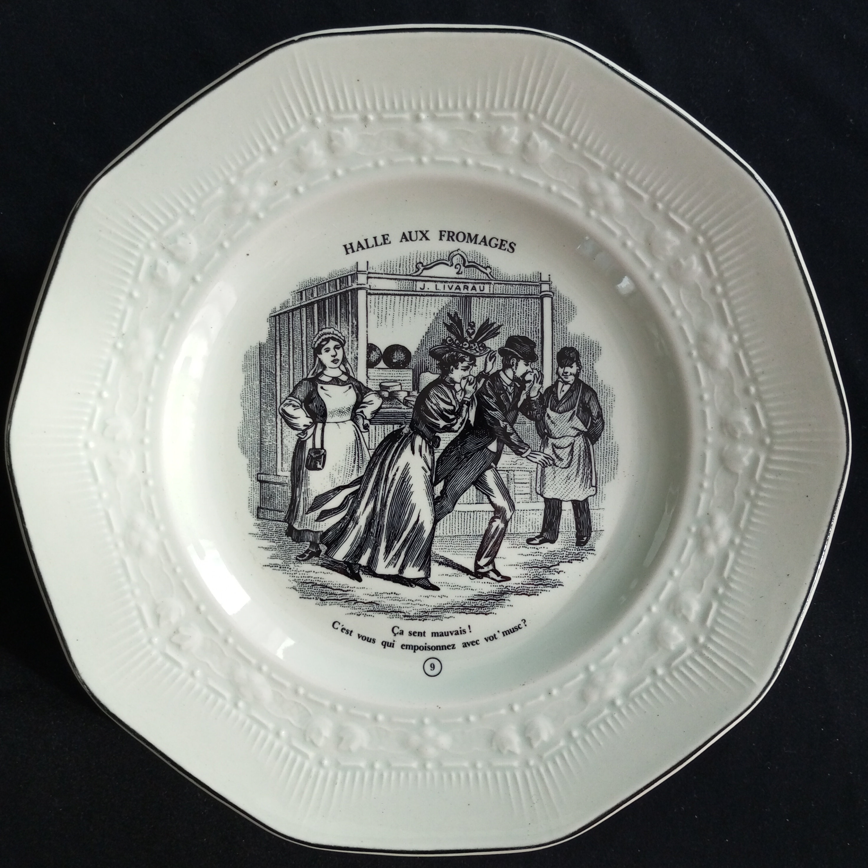 Antique Rare.plates Boch Freres Keramis Rare Collectible - Etsy