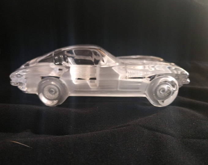 1963 Corvette Window Glass Crystal Car Paperweight - Etsy