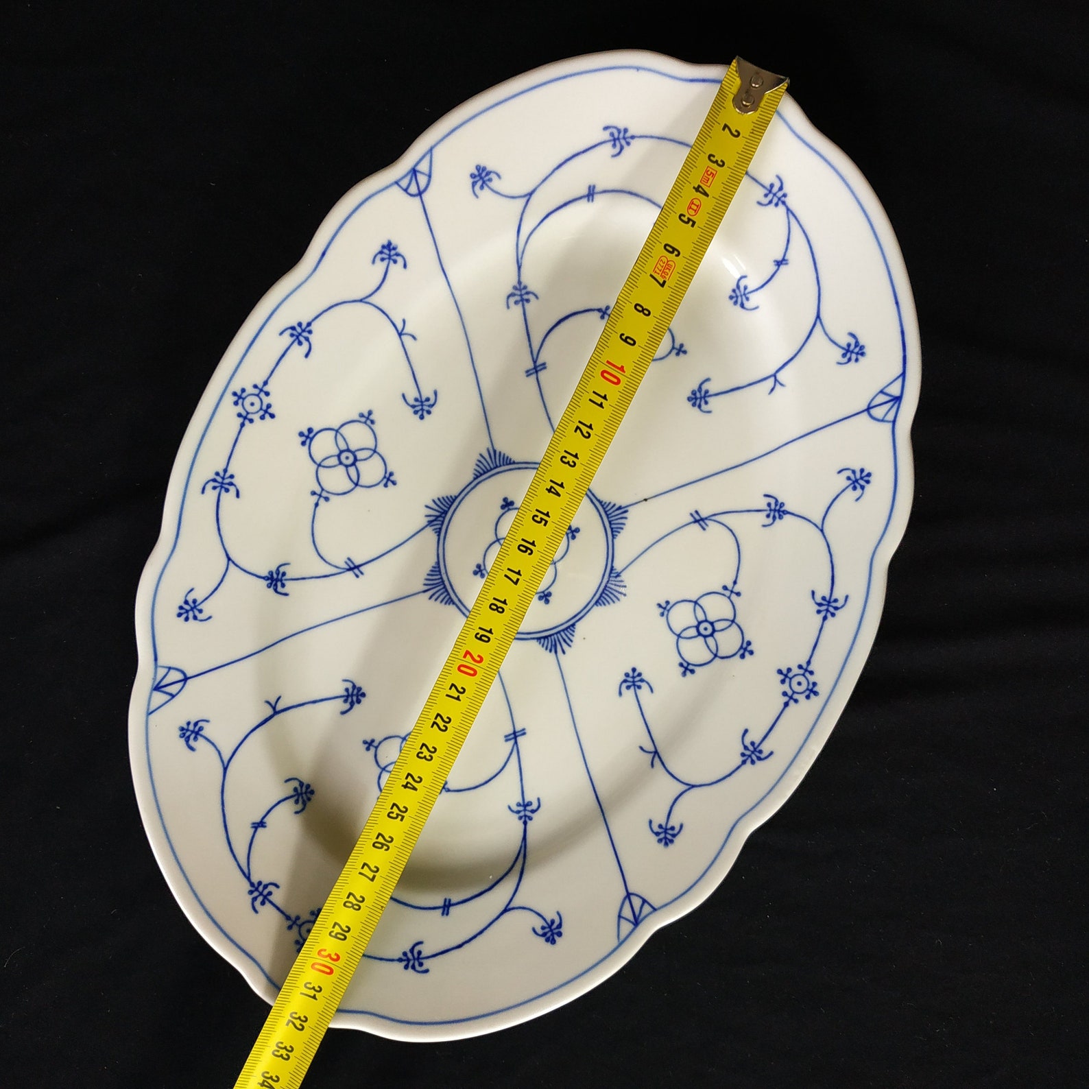 Set of Large Dishes 2 Pieces.bavaria Winterling Antique Strawflower ...