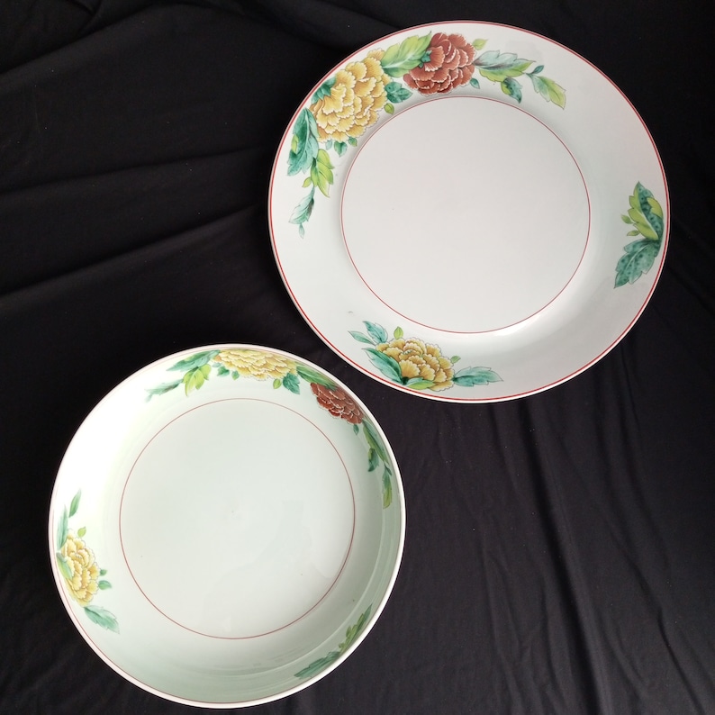 Set of 2 Dinner Plate 26.5cm T'chou by VILLEROY & BOCH Vitro Porcelain ...
