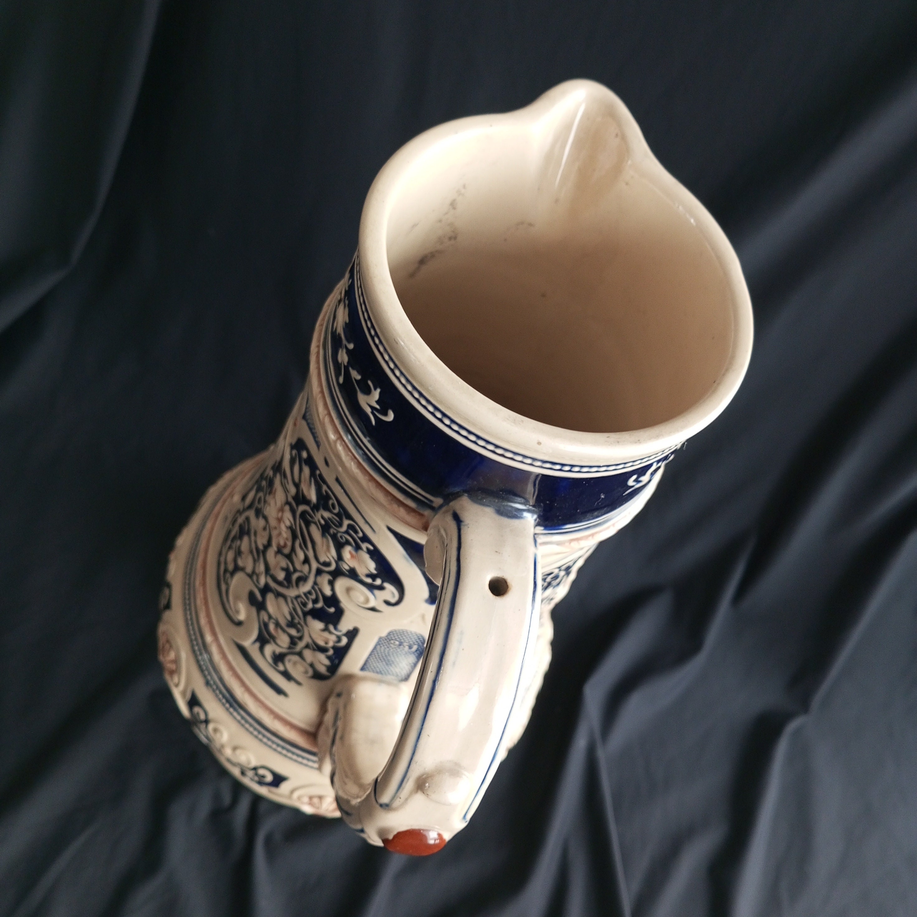 Large Lidded Vintage German Jug/vintage German Marzi & Remy - Etsy