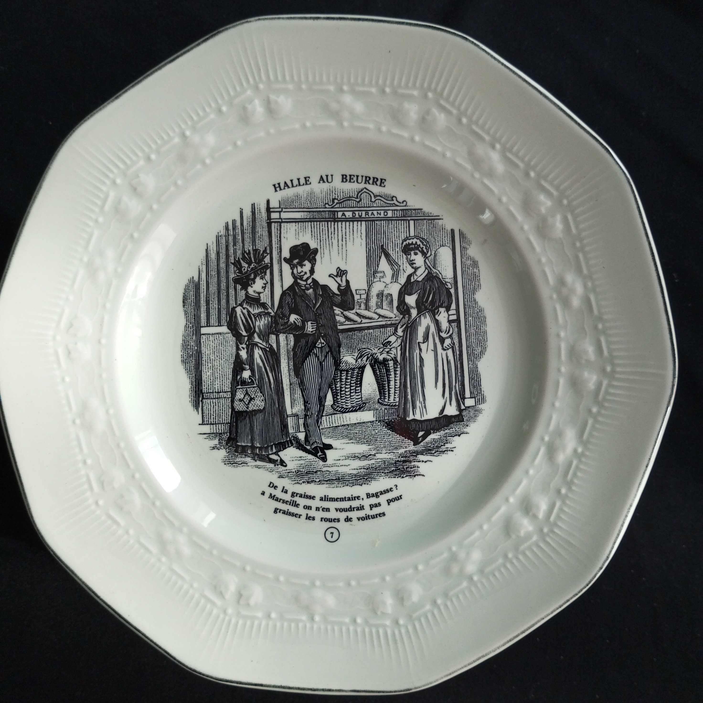 Antique Rare.plates Boch Freres Keramis Rare Collectible - Etsy