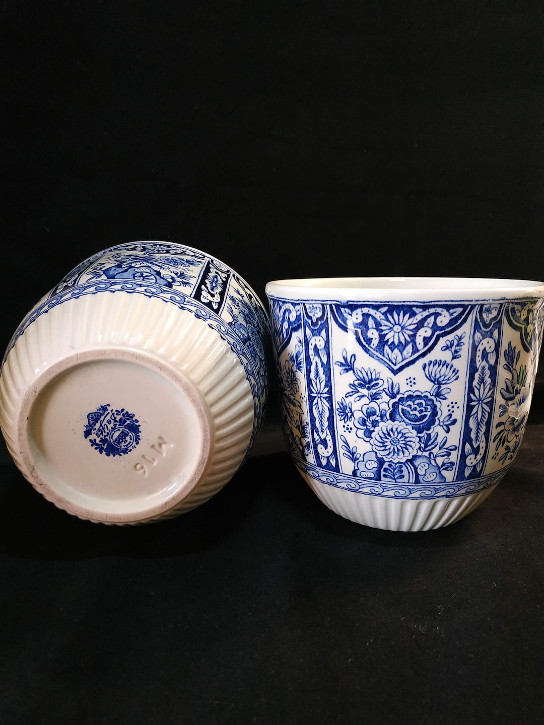 Delfts Plant Pot Made for Boch Belgium/Plants Flowerpot Delft Sphinx ...
