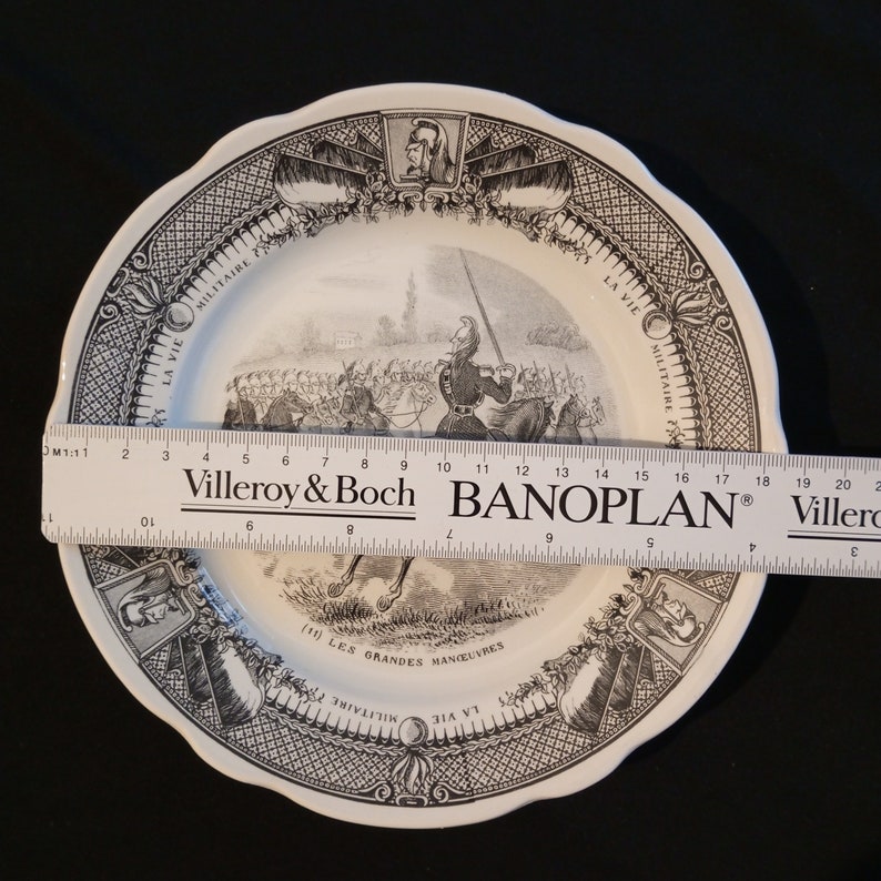 4 Napoleon Army Soldier Battle Scene Porcelain Plates.france - Etsy