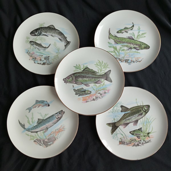 Fish Plates - Etsy