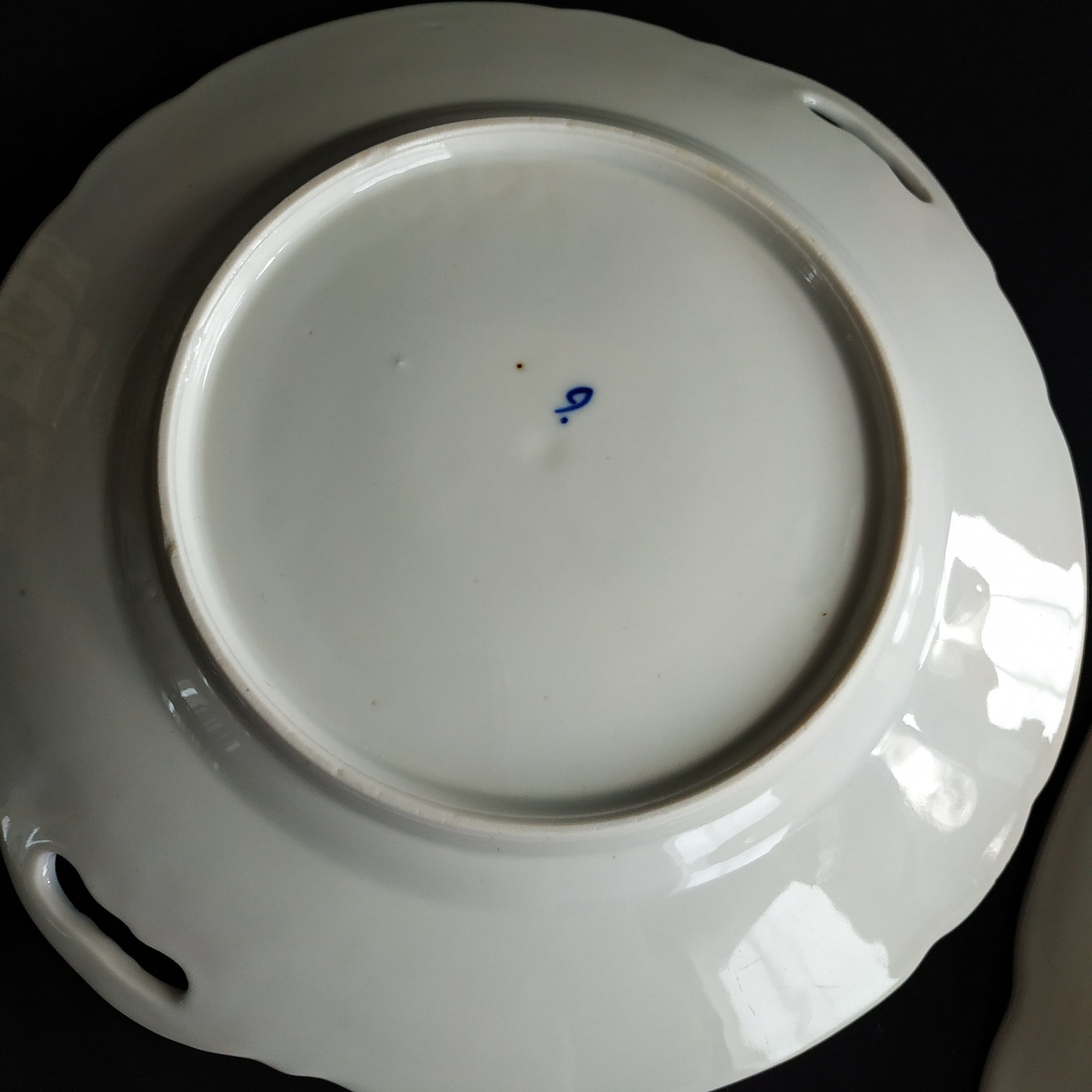 Set of Large Dishes 2 Pieces.bavaria Winterling Antique Strawflower ...