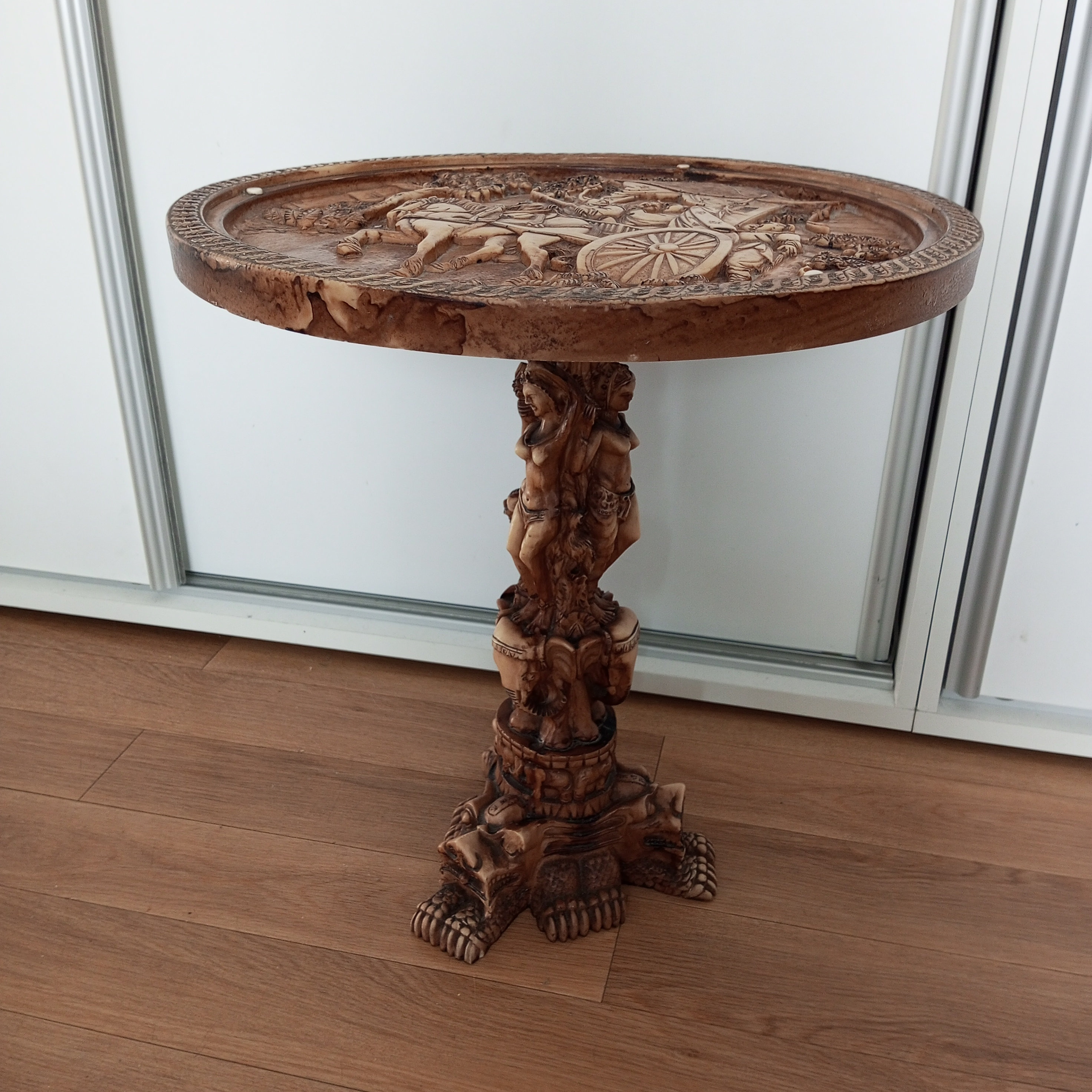 Antique Chinese Bone Resin Opium Table - Etsy