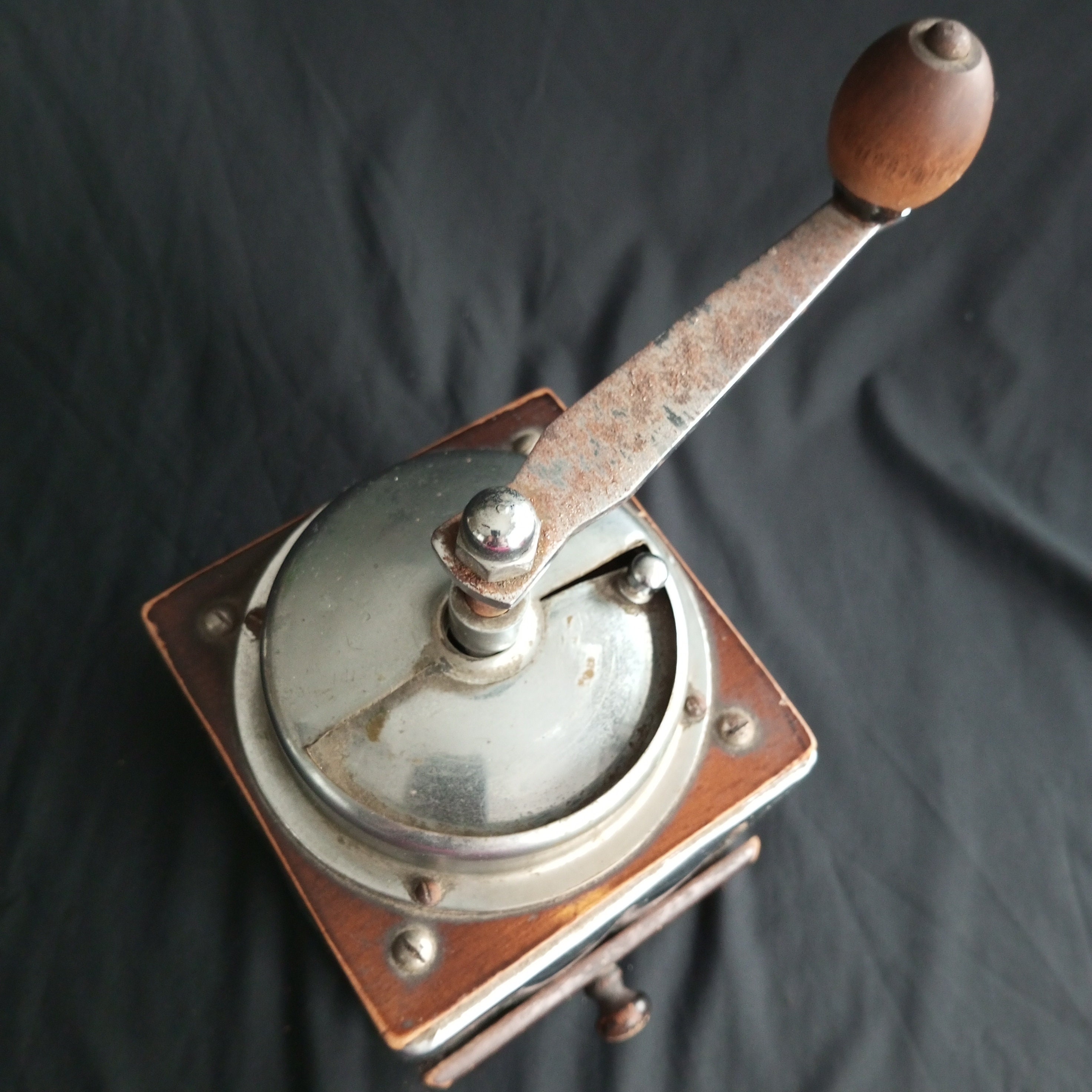 Antique French Coffee Grinder. Retro Kitchen - Etsy