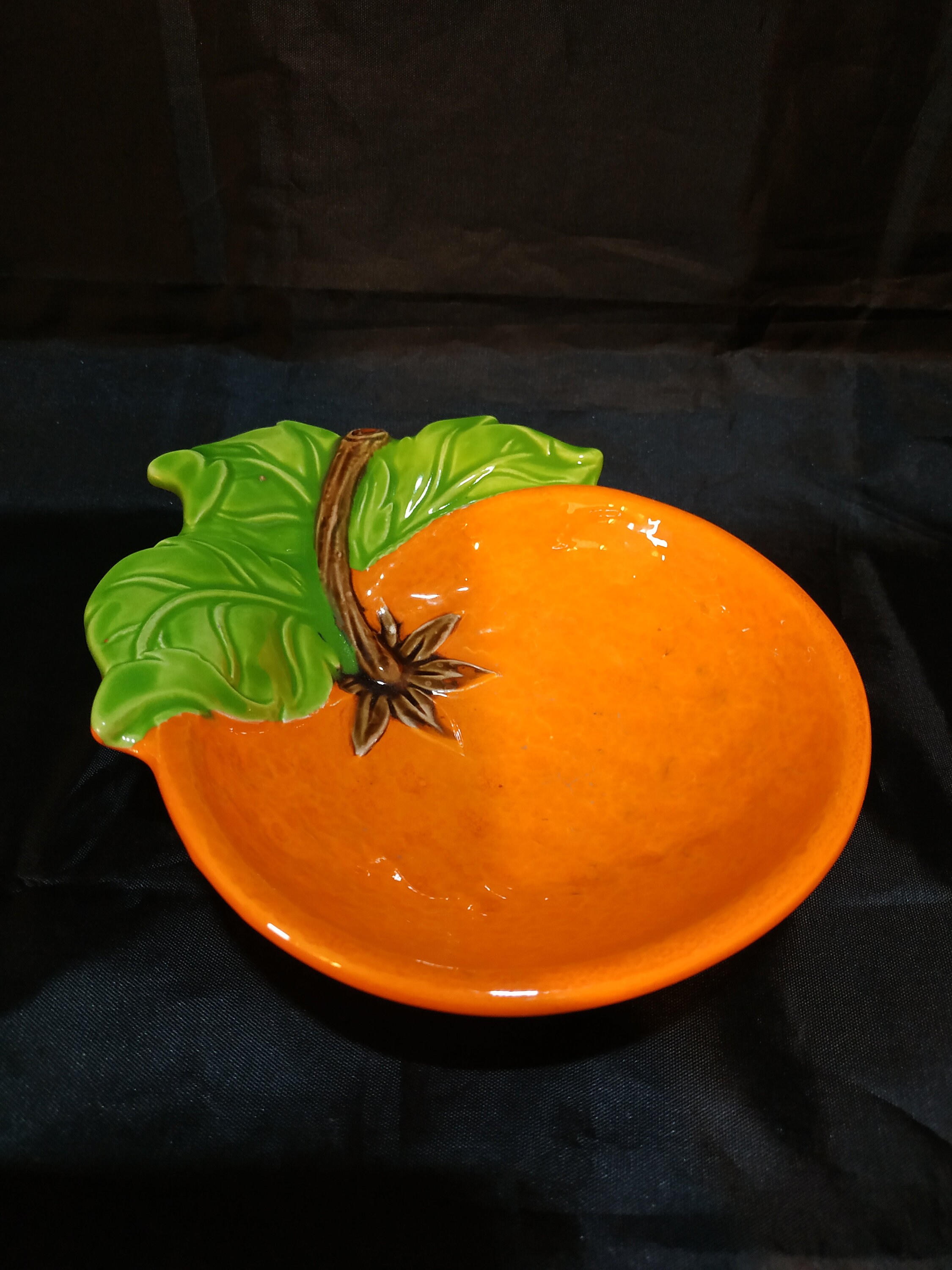 Vintage 6 Small Fruit Dish From Japan in the Form of an Orange With ...