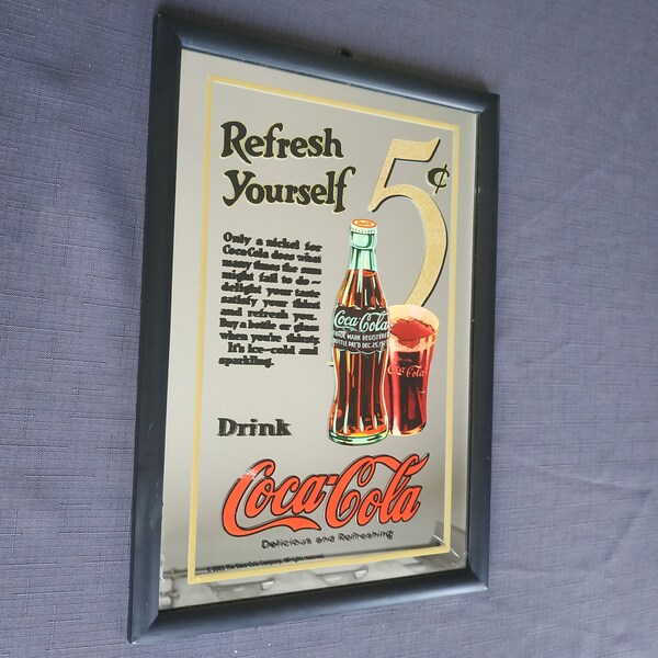 Coca Cola Mirror - Etsy
