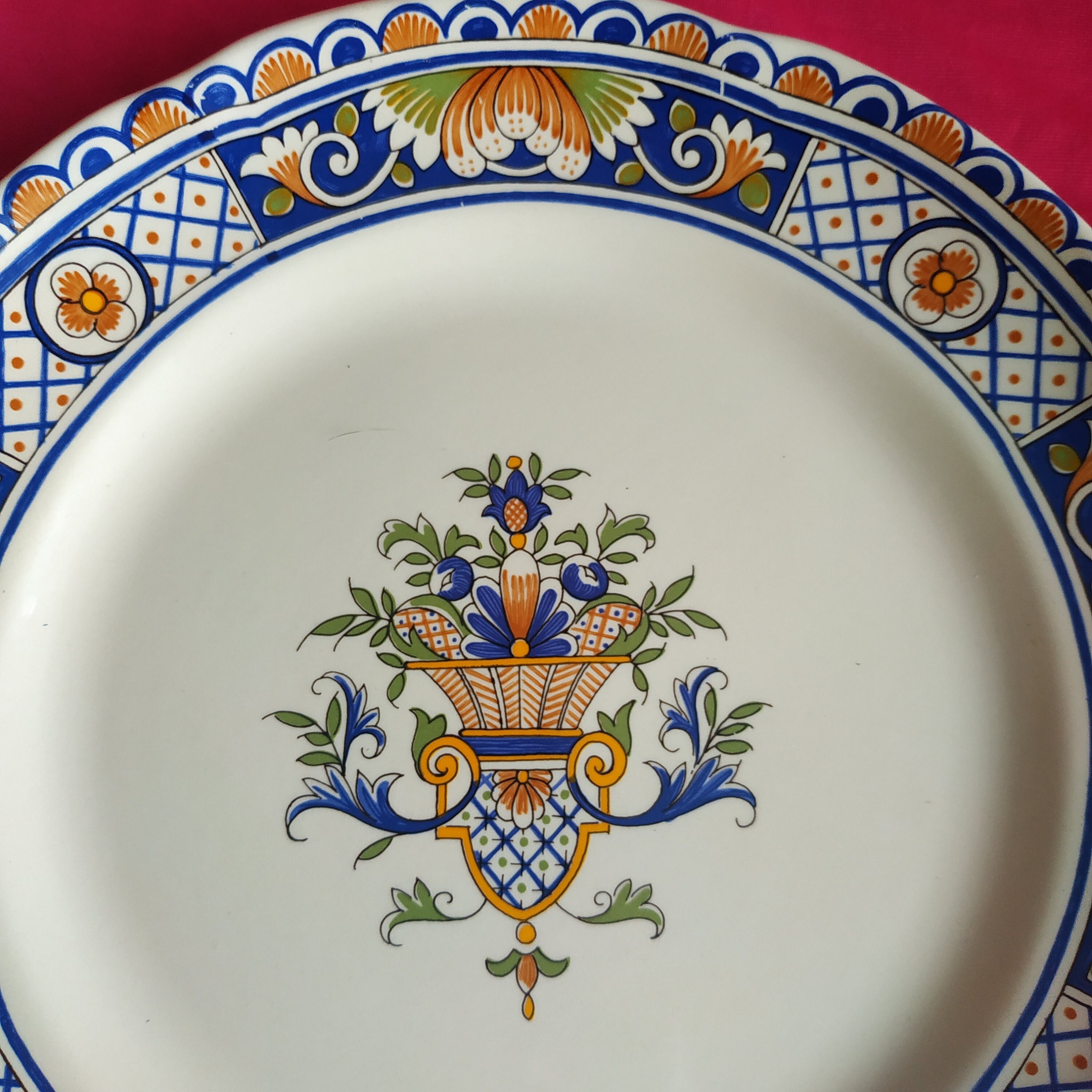 Rouen, France/Сollectible Plates/french Plate Rouen /handmade/wall ...