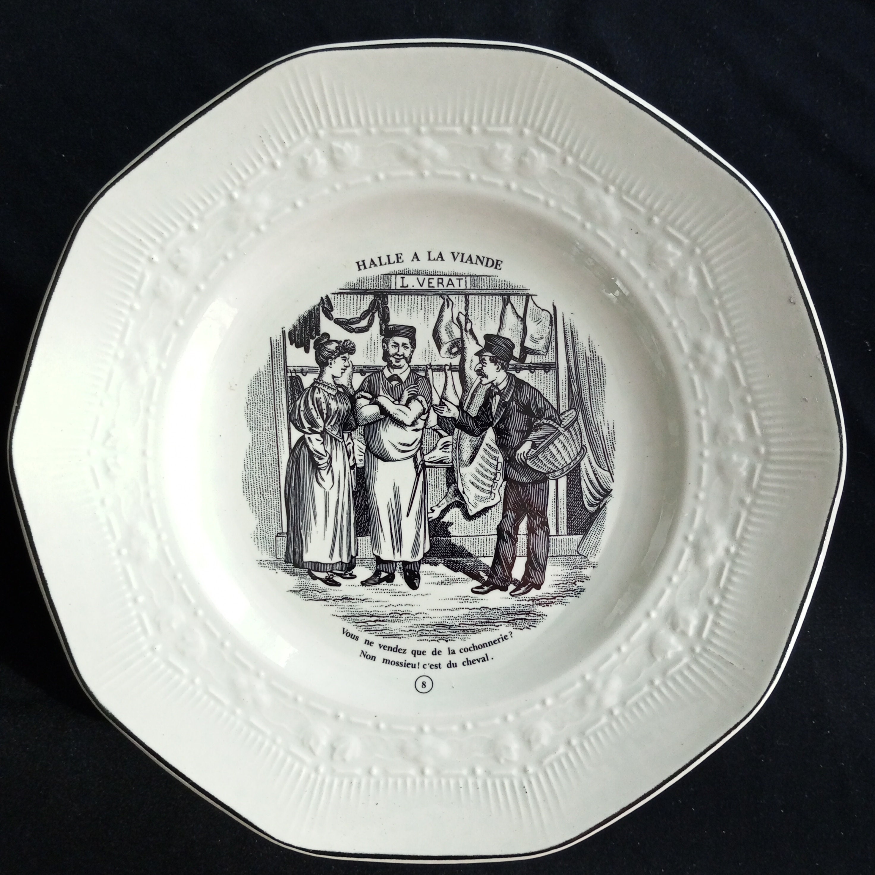 Antique Rare.plates Boch Freres Keramis Rare Collectible - Etsy