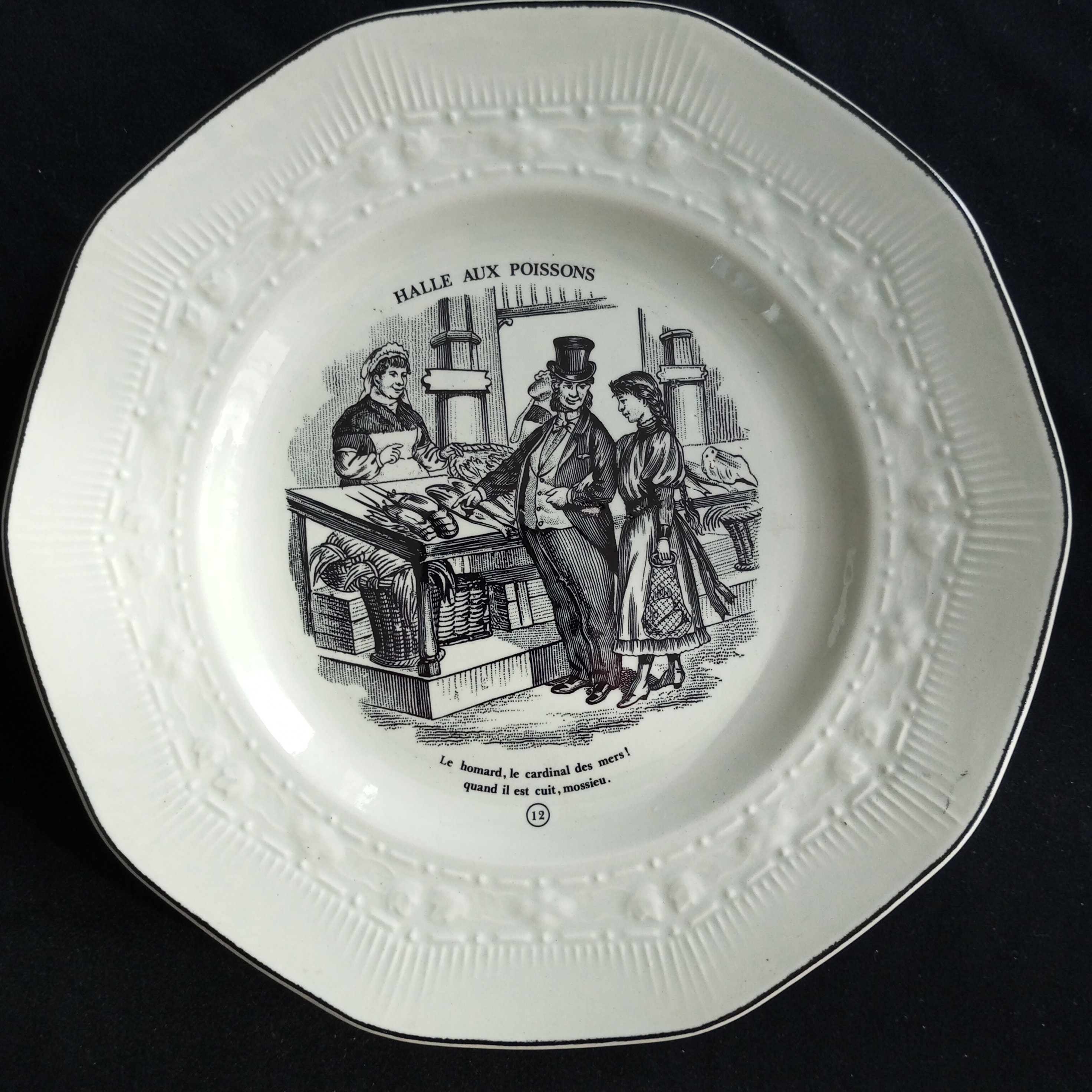 Antique Rare.plates Boch Freres Keramis Rare Collectible - Etsy