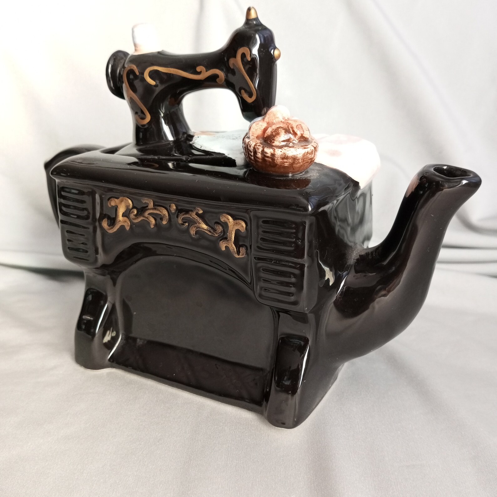 Vintage Teapot Vintage Ceramic Kettle/vintage Unique Design Teapot/made ...