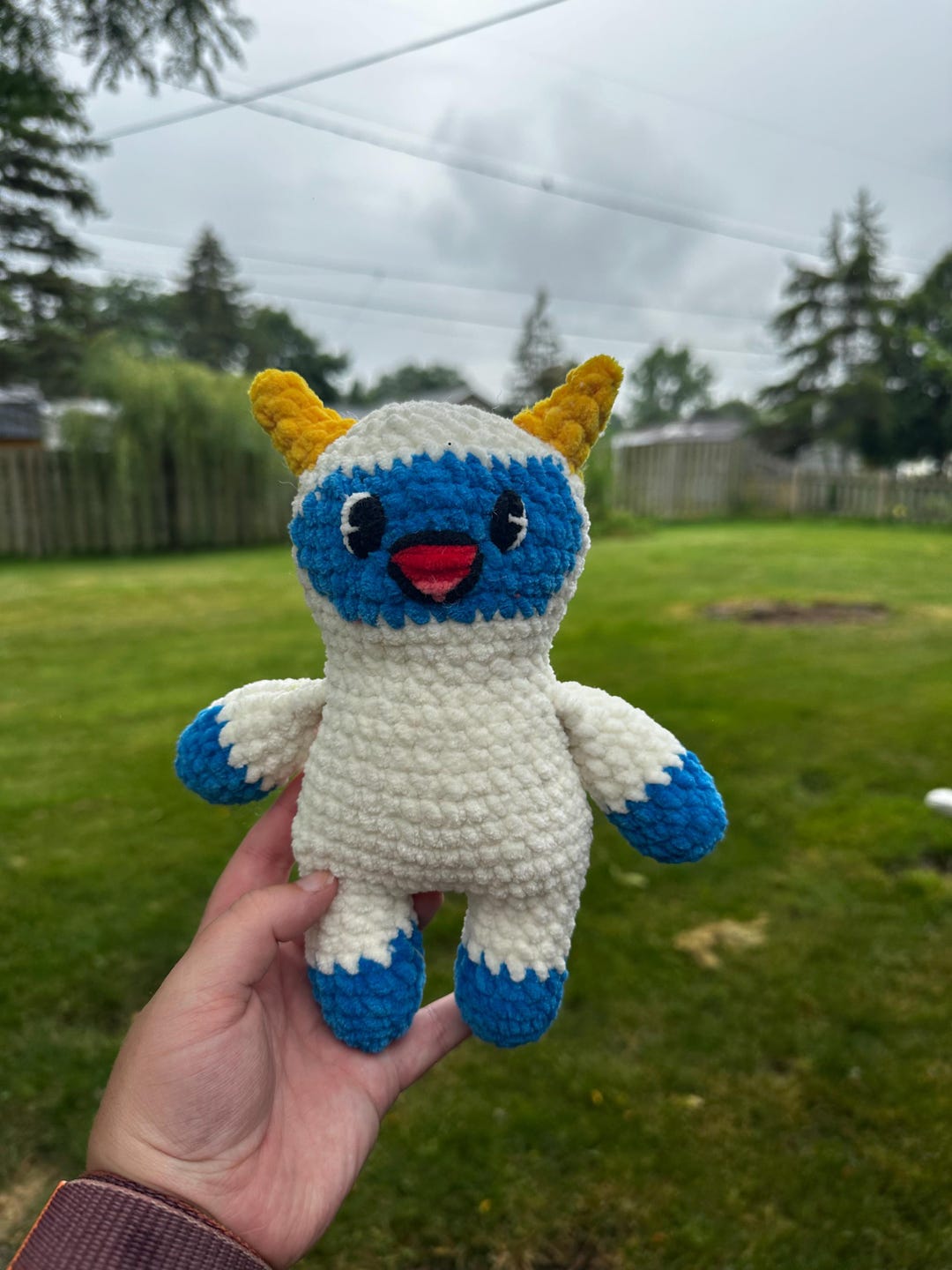 Crochet Yeti Pattern - Etsy