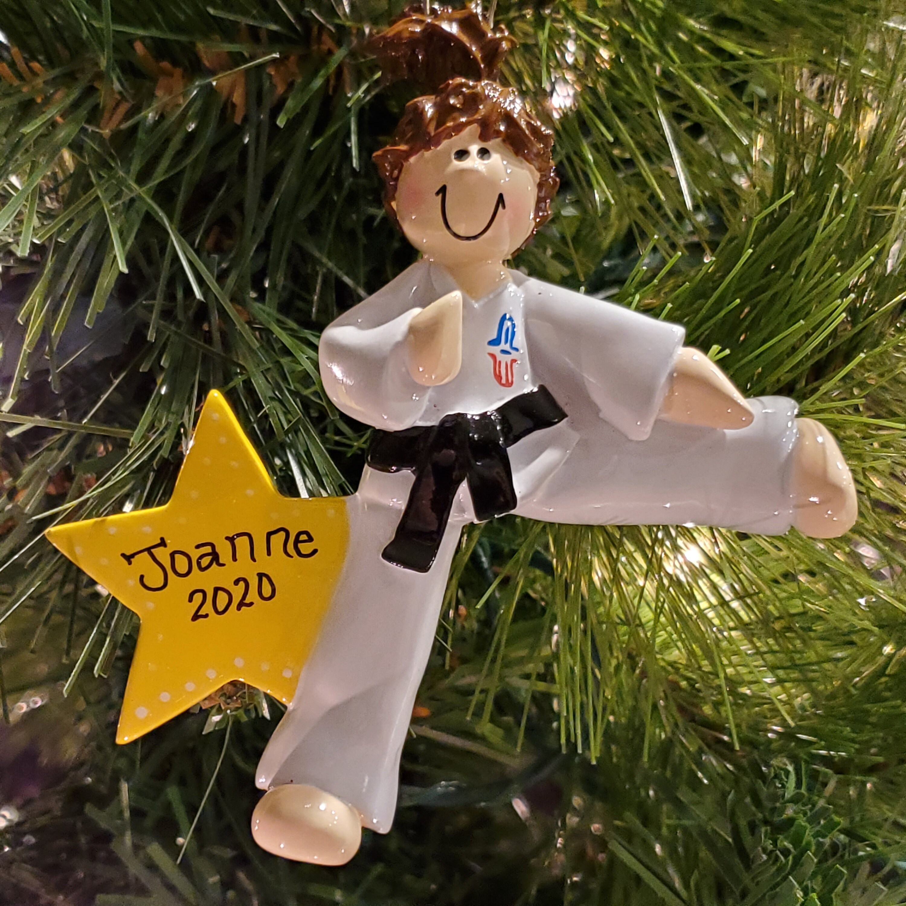 Girl/boy Karate Christmas Ornament Boy Karate Christmas - Etsy UK