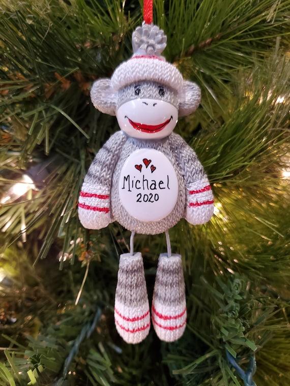 Christmas Sock Monkey