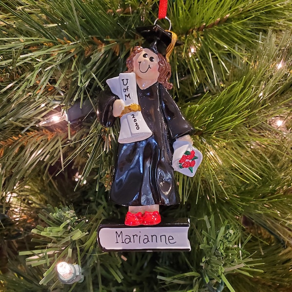 Personalized Christmas Ornament Graduation - Etsy