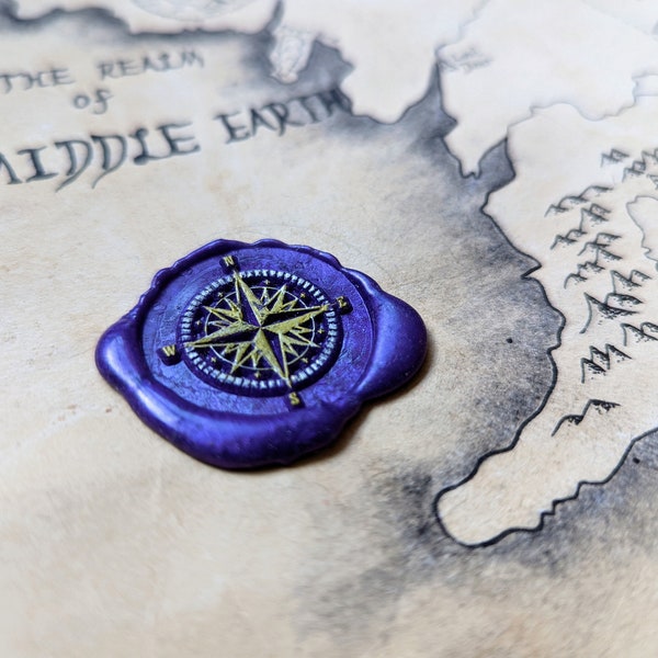 Middle Earth Map - Etsy UK