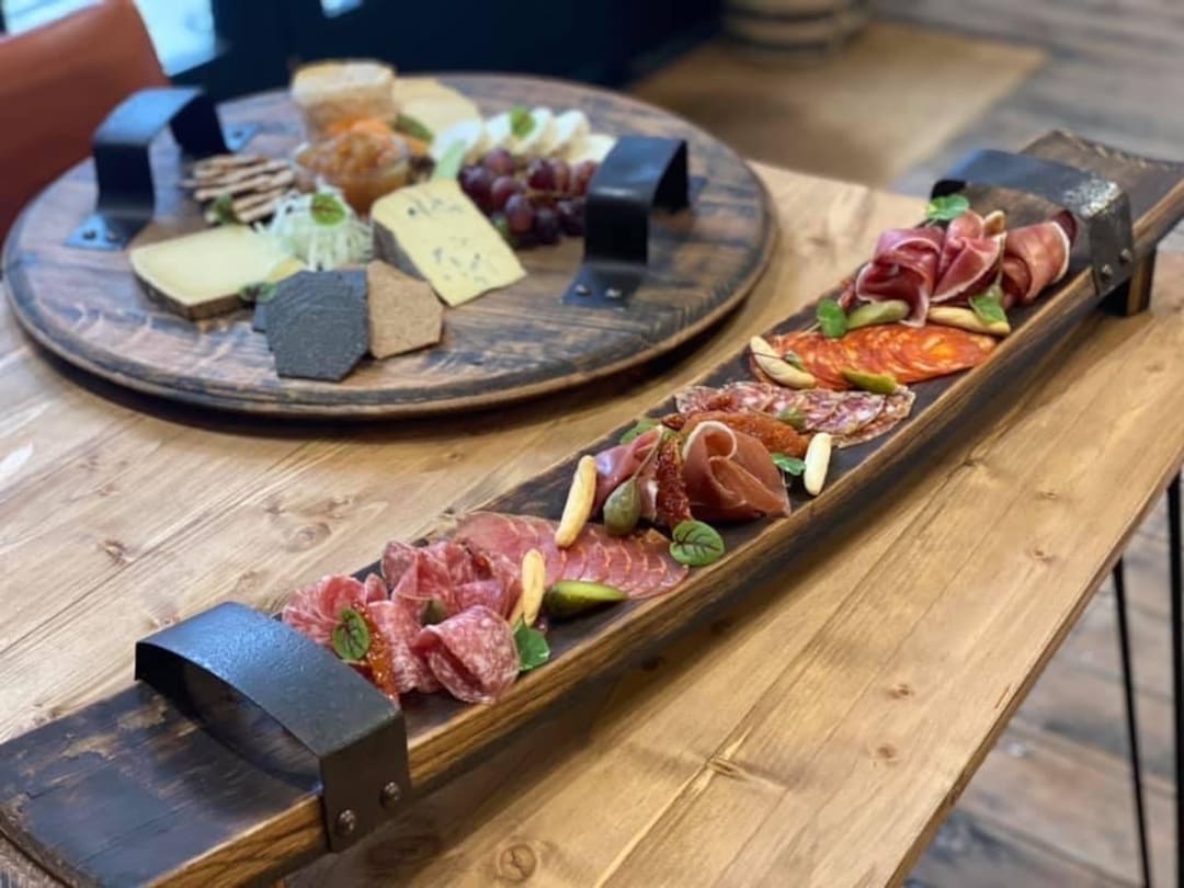 Whiskey Barrel/ Wine Barrel/ Cheese Board/ Charcuterie Board/ - Etsy