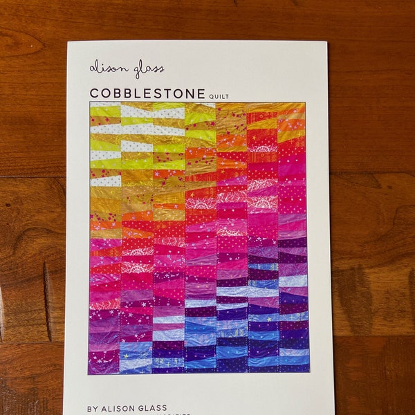 Cobblestone Quilt Pattern - Etsy